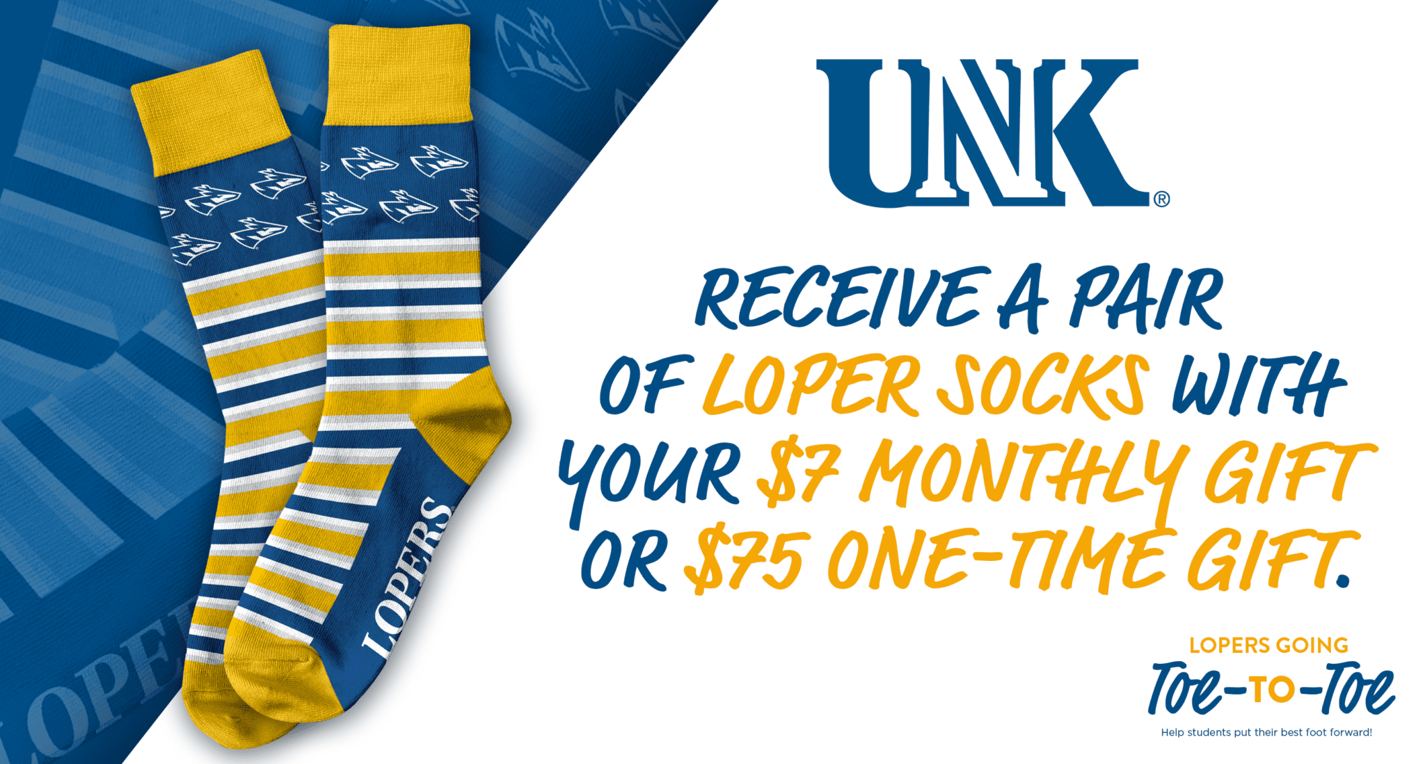 Sock campaign helps Loper students put their best foot forward ...